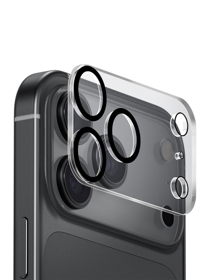 Uniq стекло для iPhone 17 Pro Max OPTIX Camera Lens ClearShield ...
